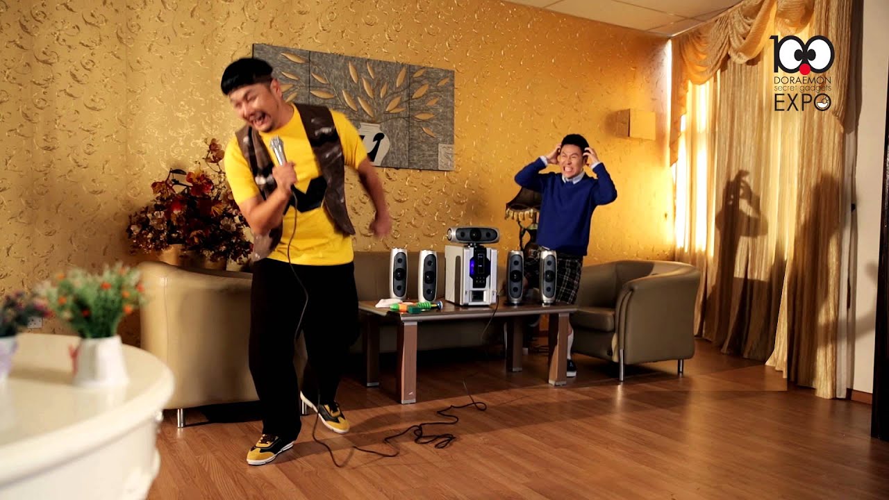 The Wonders of Doraemon's 4D Pocket: Gian & Jikan Naganaga Kosen - YouTube