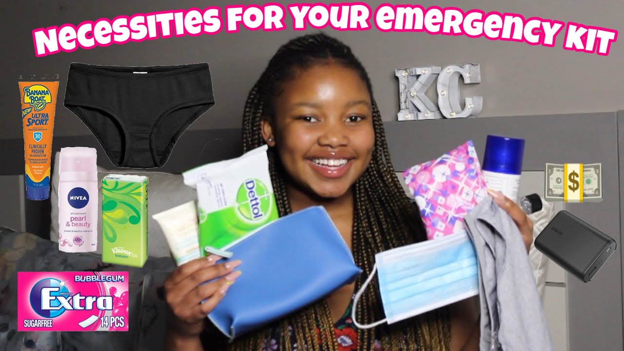 NECESSITIES FOR YOUR EMERGENCY KIT! - YouTube