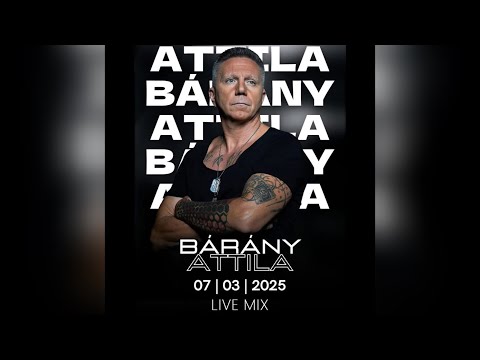Bárány Attila @ Pozsony MOW Bar 2025.03.07. Live Mix