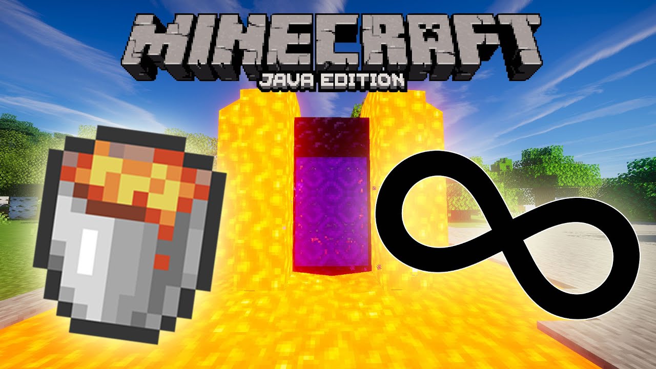 How to Make an Infinite Lava Source in Minecraft 1.18 (For Real This ...