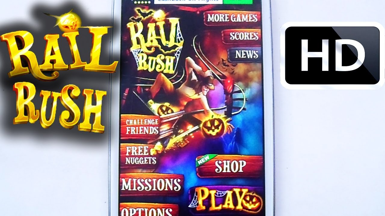 Rail Rush Gameplay Android & iOS Unlimited Coins HD - YouTube
