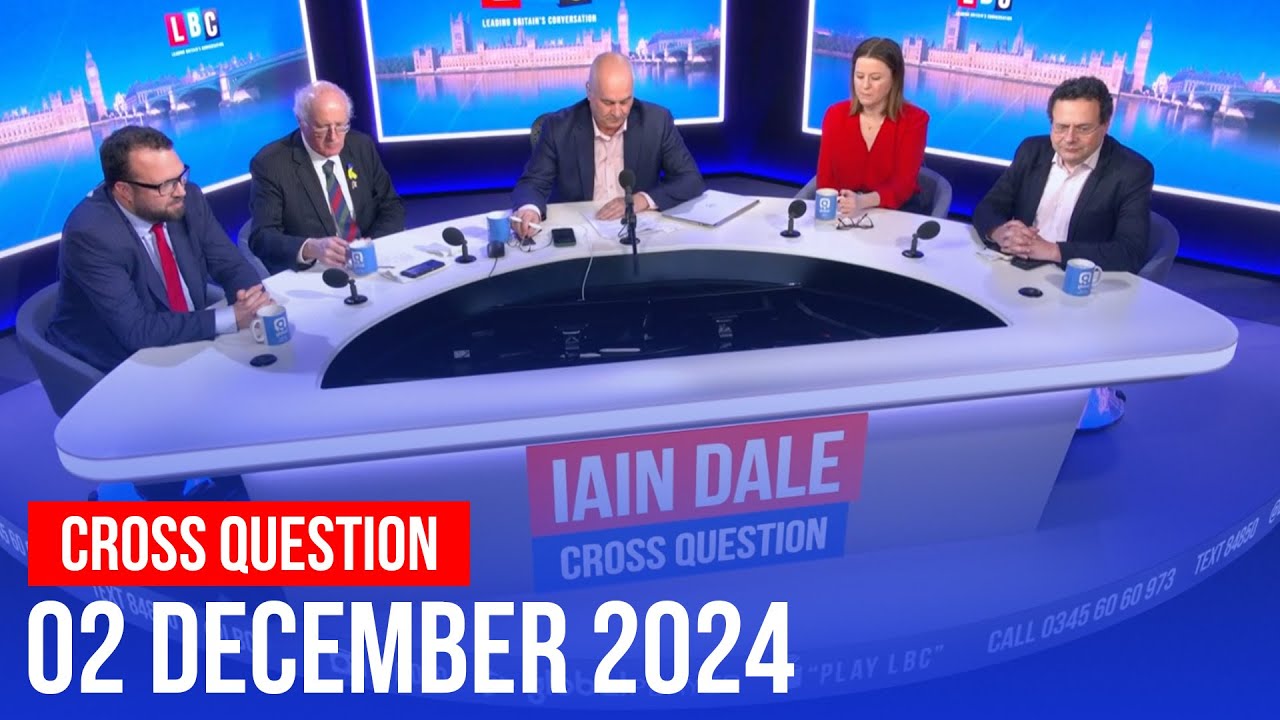 Cross Question with Iain Dale 02/12 | Watch again - YouTube