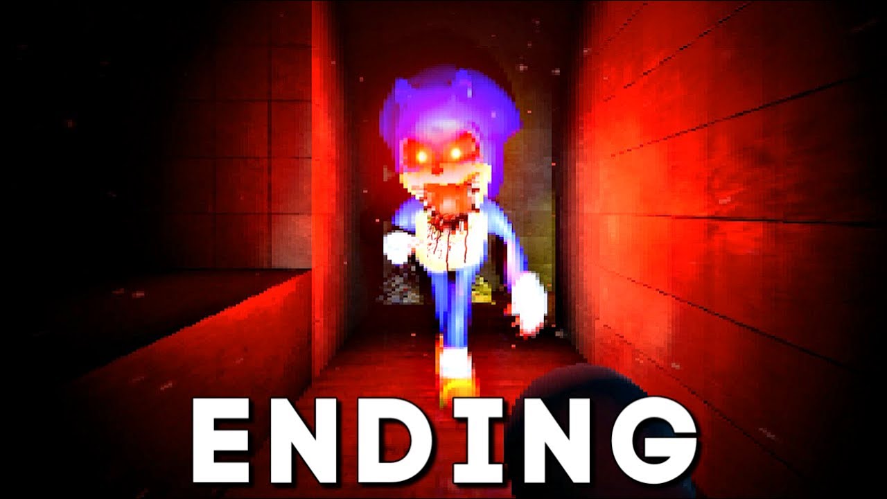SONIC.EXE - Full Walkthrough Gameplay (SHORT HORROR GAME) - YouTube