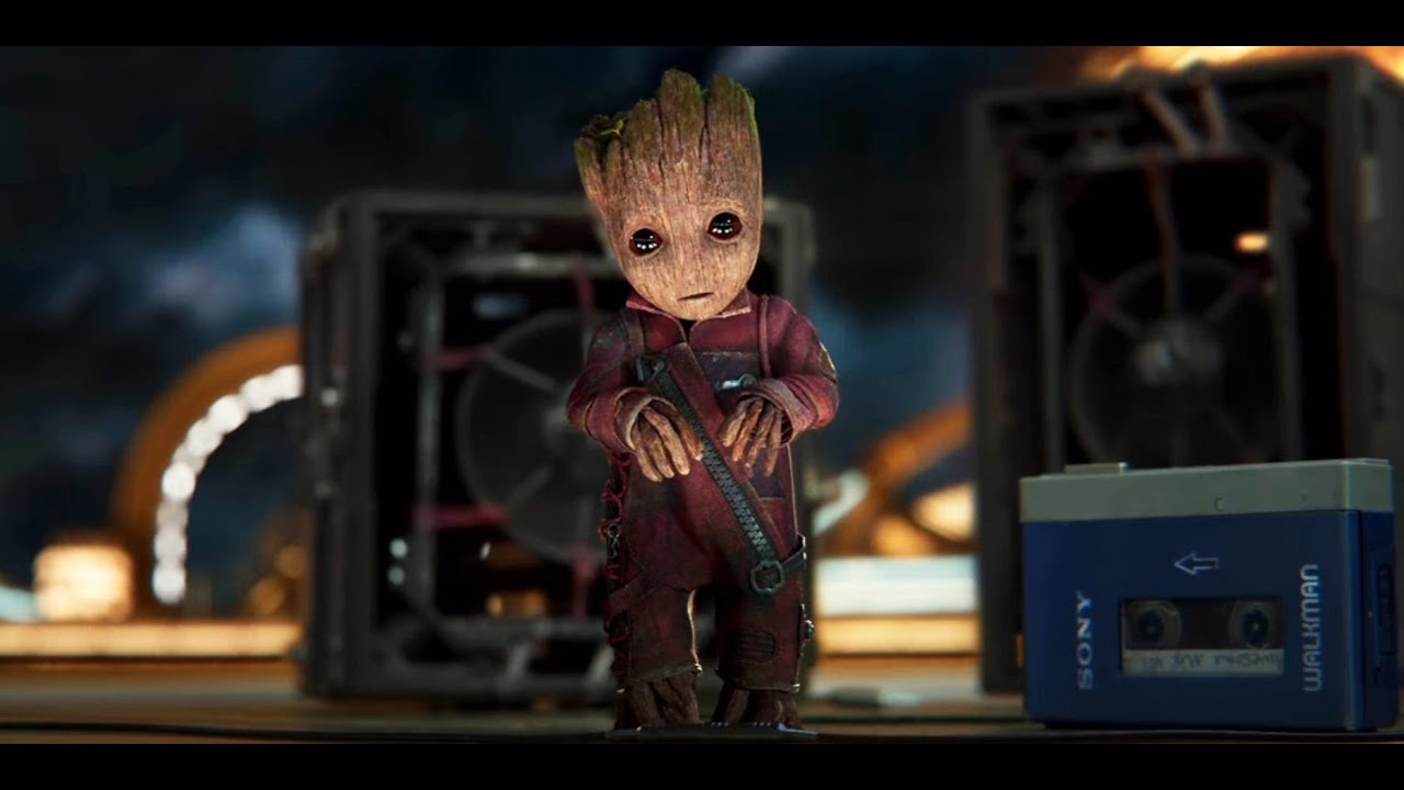 ฉากประทับใจ - Guardians Of The Galaxy 2「I am Groot」 - YouTube