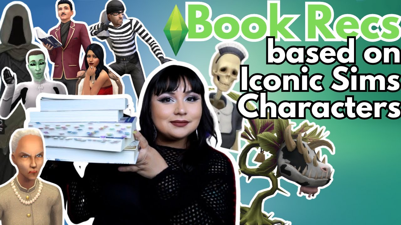 Book Recommendations based off Iconic Sims Characters - YouTube