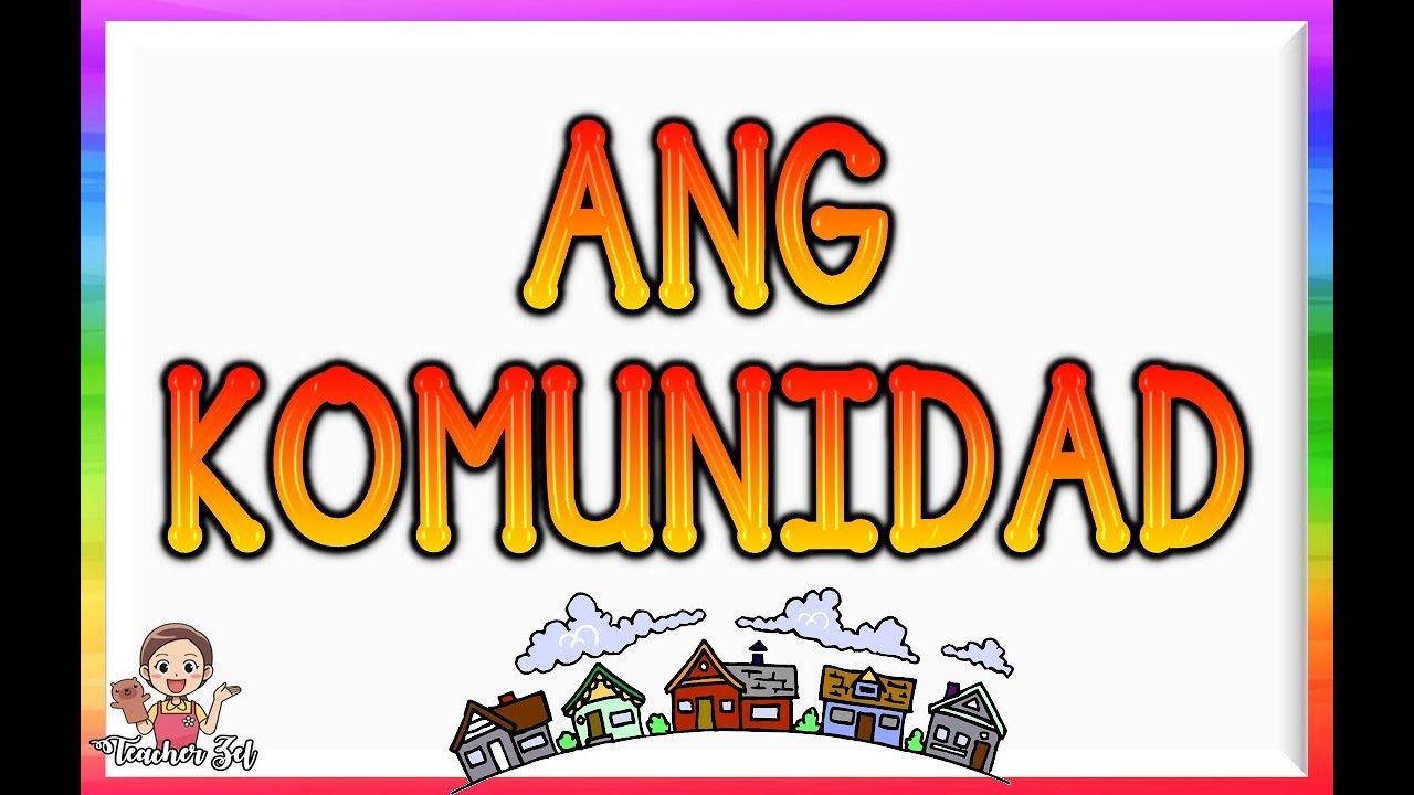 ANG KOMUNIDAD @teacherzel (URBAN AT RURAL) - YouTube