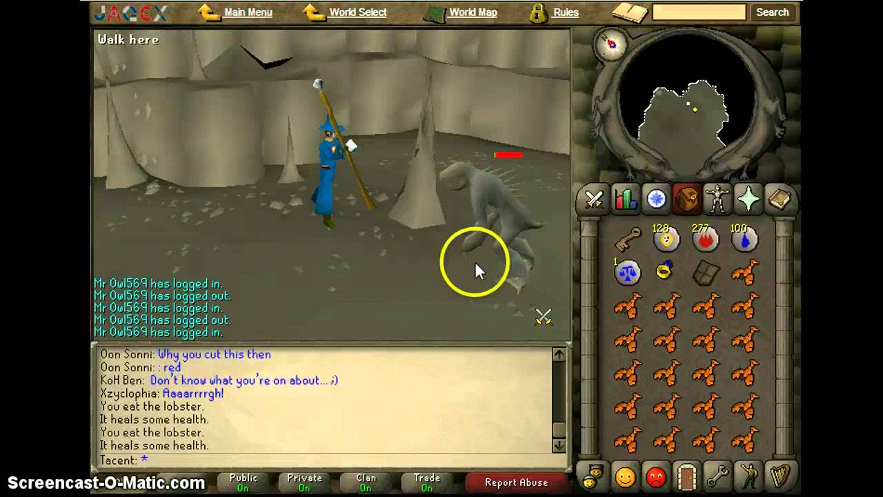 Tacent 07 Runescape - Horror from the Deep Walkthrough for Pures Part 2 ...