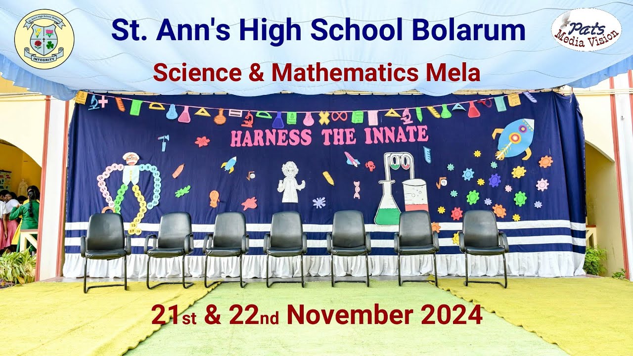 Science & Mathematics Mela 2024 | St Ann's High School Bolarum | 21st ...