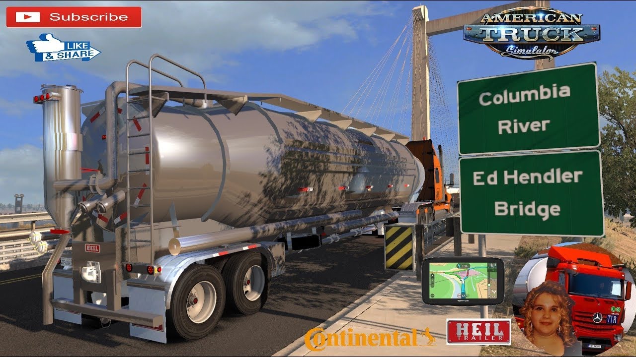 American Truck Simulator (1.35) Heil Super Flo Pneumatic Ownable ...