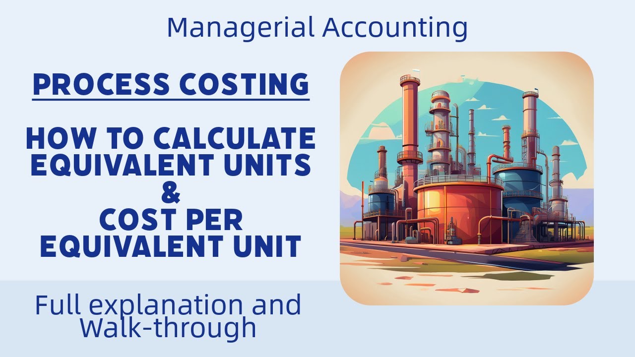 How to Calculate Equivalent Units & Cost per Unit | Process Costing ...
