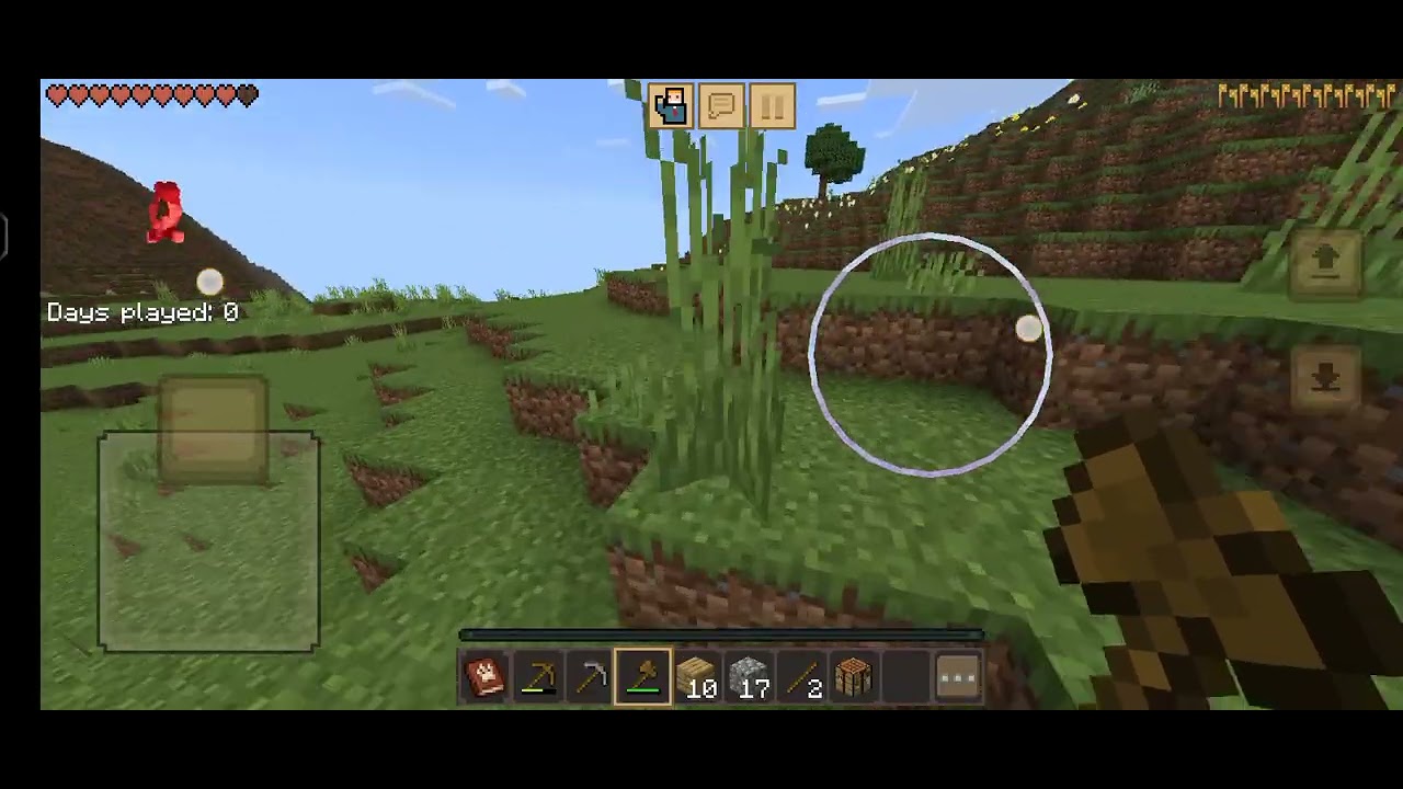 Playing craft and building day 1 - YouTube