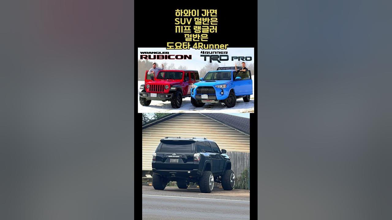 도요타가 한국에 절대 내놓지 않는 역대급 SUV [TOP3] - YouTube