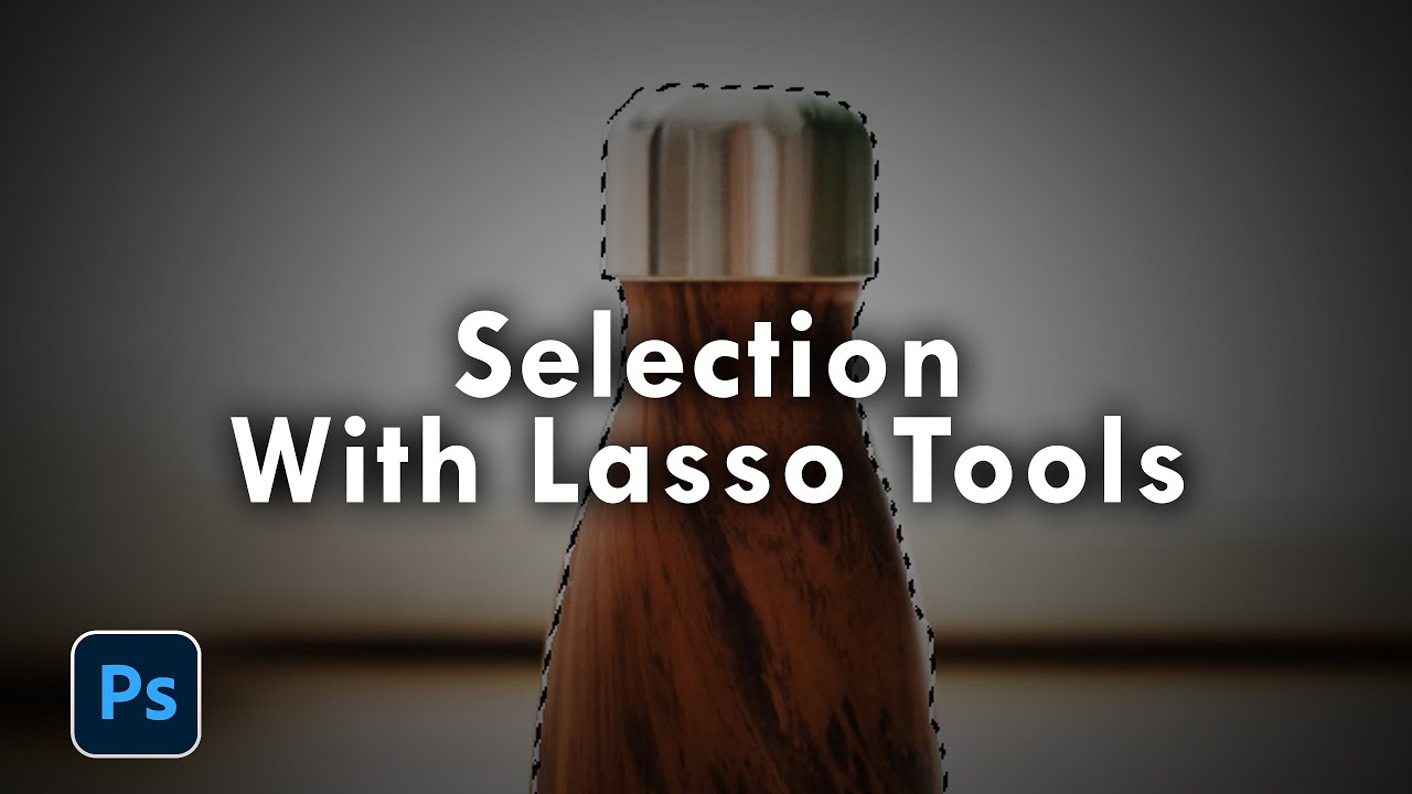 How to make Selection with Lasso Tools - Selections in Photoshop For ...