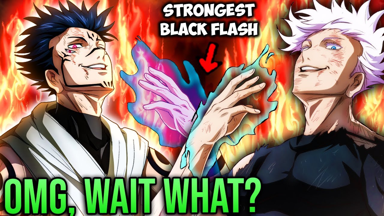 Sukuna Uses Black Flash, The Strongest Punch EVER RECORDED In Jujutsu ...