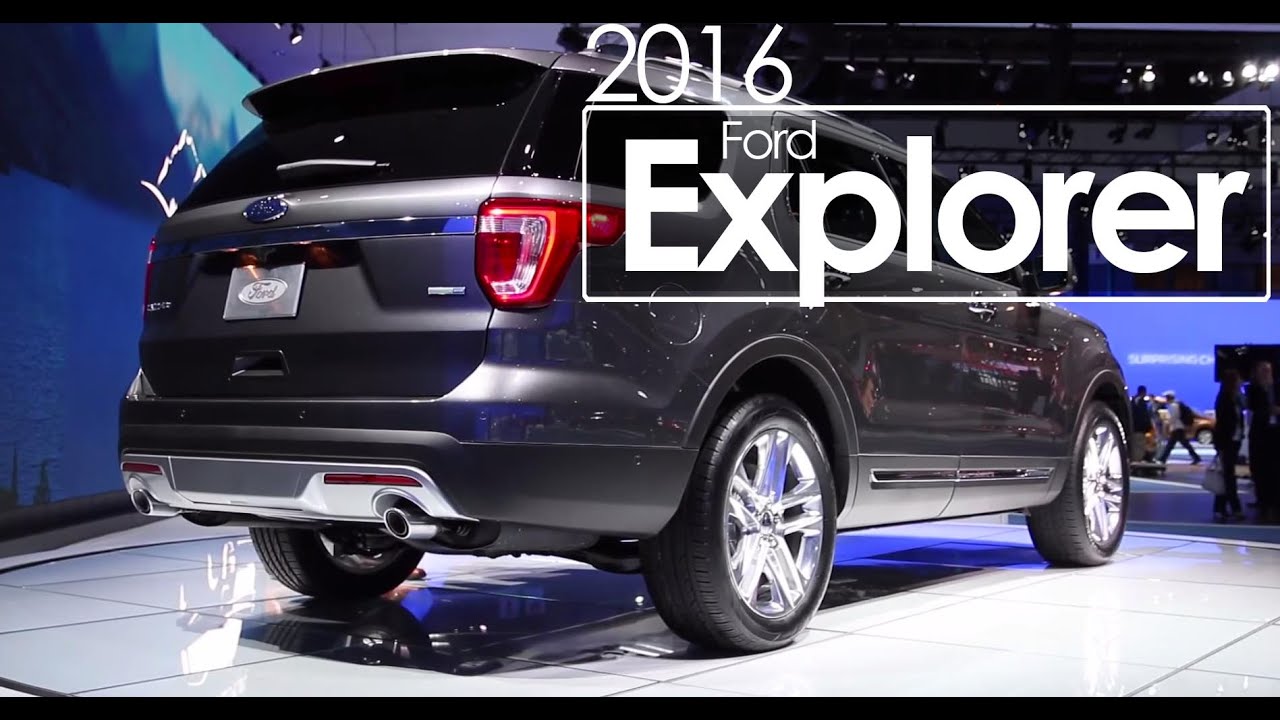 2016 Ford Explorer | 2014 Los Angeles Auto Show | Morrie's Automotive ...