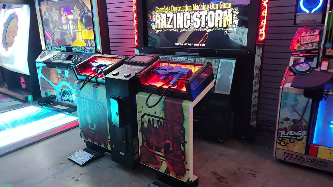 Razing Storm Arcade - Sept 25, 2022 Auction Online @ BidderBros.com ...