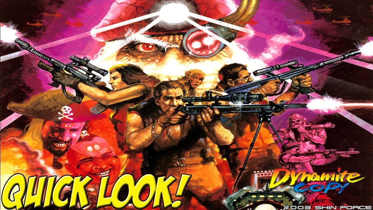 Dreamcast: Dynamite Cop! Quick Look - YoVideogames - YouTube