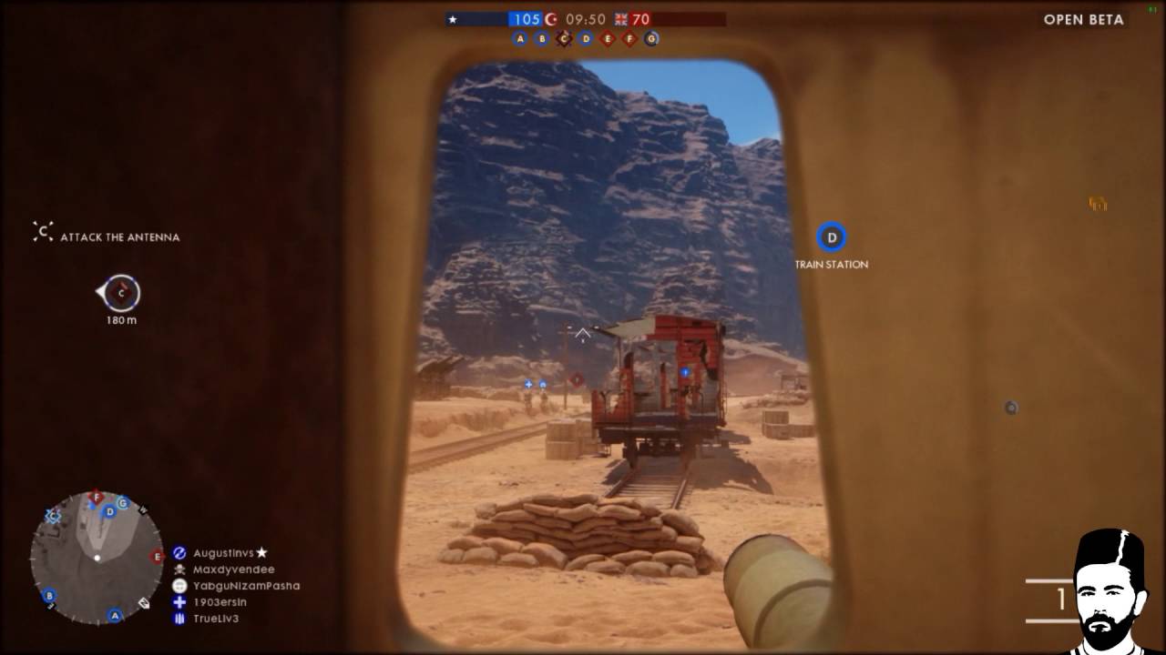 Battlefield 1 - Best Gunner Shot Ever / En İyi Top Atışı - YouTube