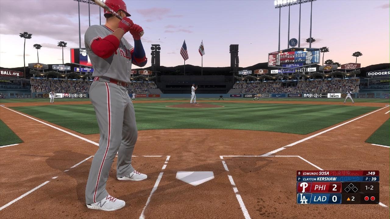 MLB The Show 23_ Phillies vs Dodgers Game 31 #mlbtheshow #franchise # ...