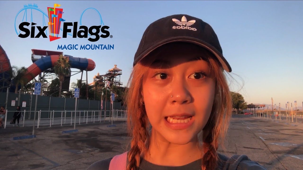 เที่ยวสวนสนุก ที่อเมริกา Six Flag Magic Mountain (ep 2) - YouTube