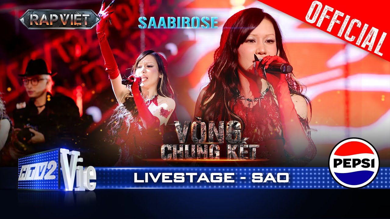 SAO - Saabirose đi flow cực gắt, thần thái biểu diễn cứ là sáng như sao ...