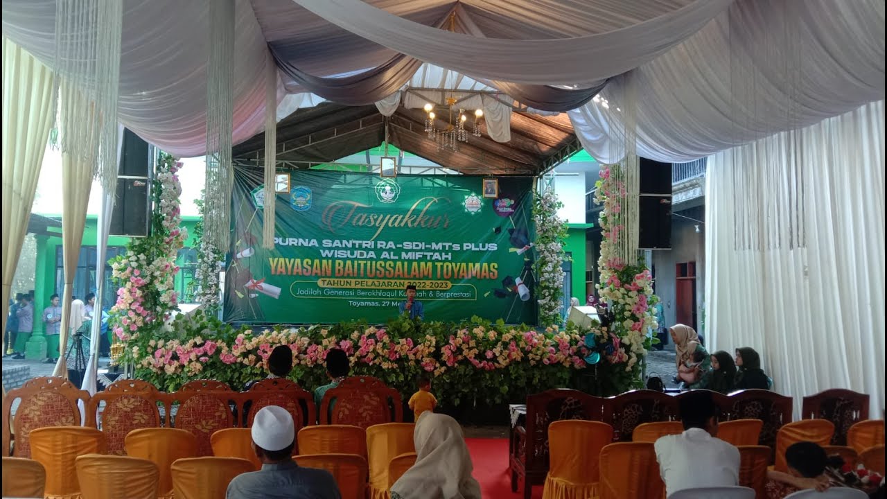 TASYAKUR PURNA SANTRI RA, SD, MTs PLUS WISUDA AL MIFTAH. BAITUSSALAM TOYA MAS - YouTube