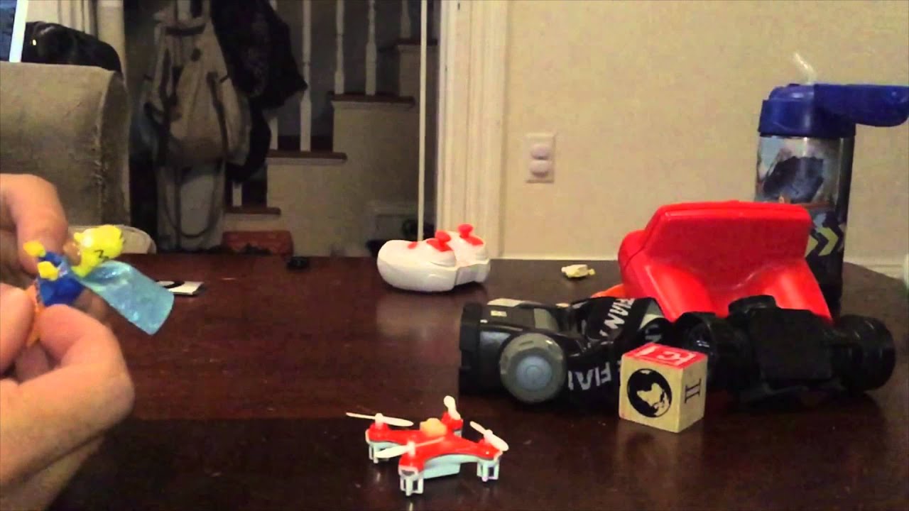Homer Simpson on a skeye nano drone! - YouTube