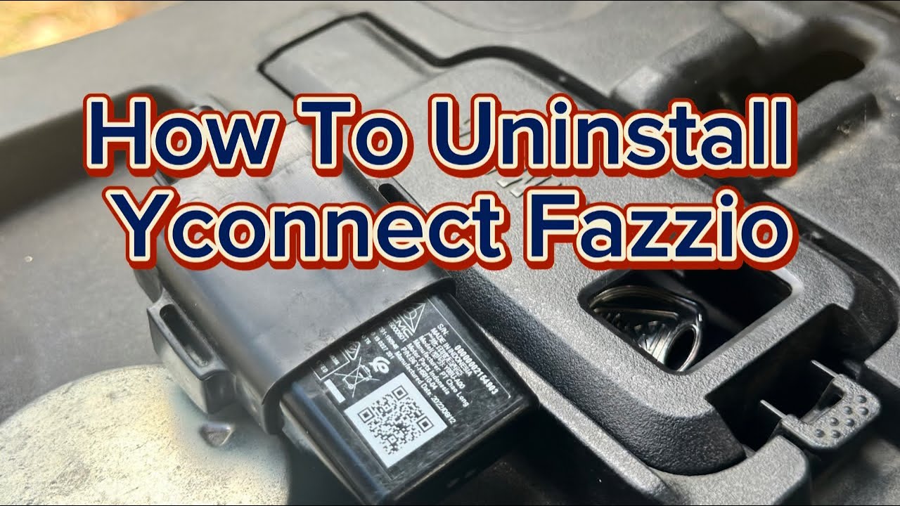How To Uninstall Yconnect Fazzio - YouTube