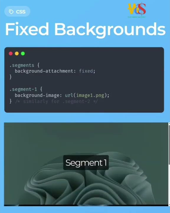 fix background using HTML and CSS - YouTube