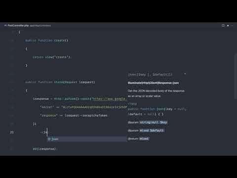 Reusable reCAPTCHA with Laravel and Alpine.js: Validating the token (3/6) - YouTube
