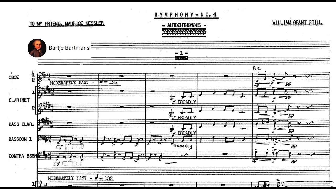 William Grant Still - Symphony No. 4 "Autochthonous" (1947) - YouTube