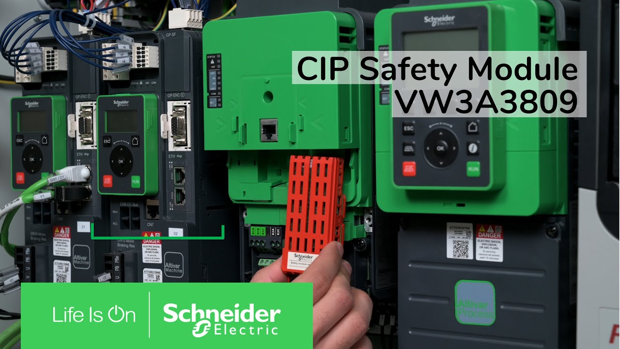 Integrate Altivar CIP Safety Module VW3A3809 with EcoStruxure Control ...