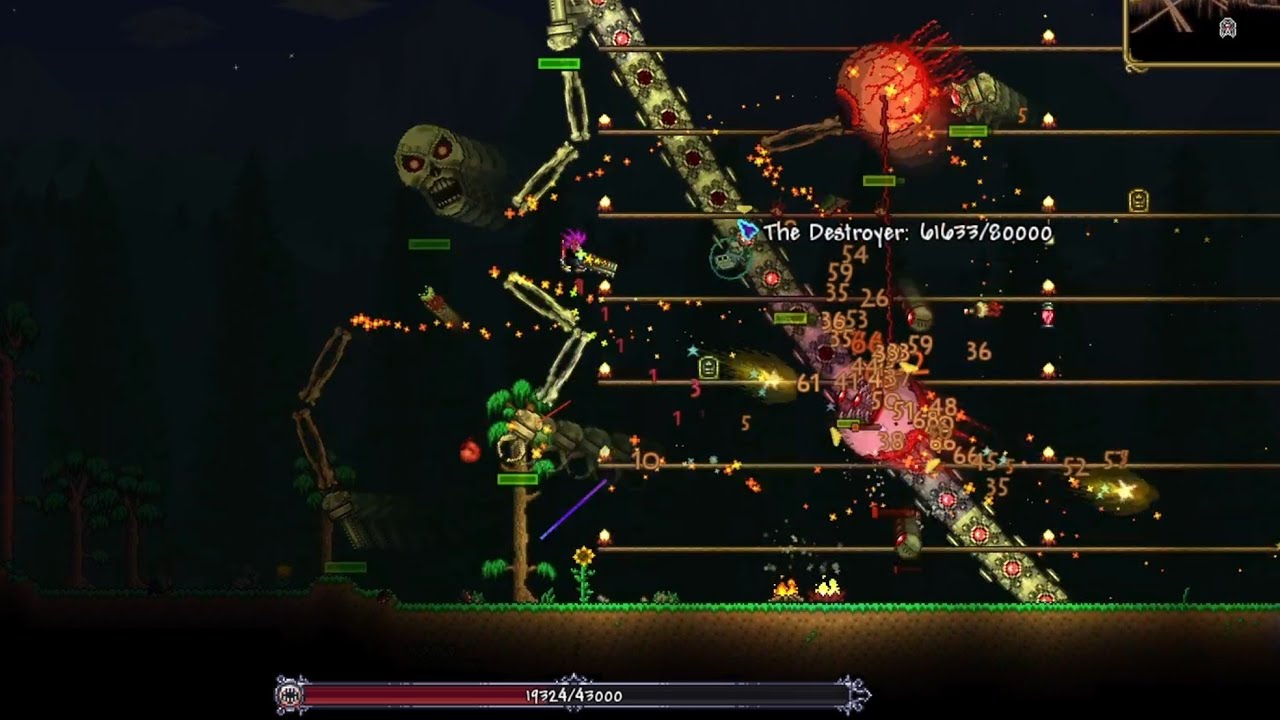 Fighting all the Mechanical bosses at once - YouTube