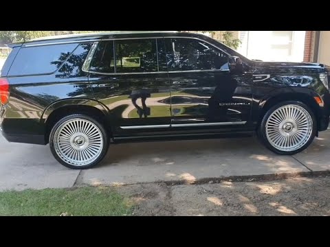Gmc yukon denali on 26inch forgiato wheels - YouTube