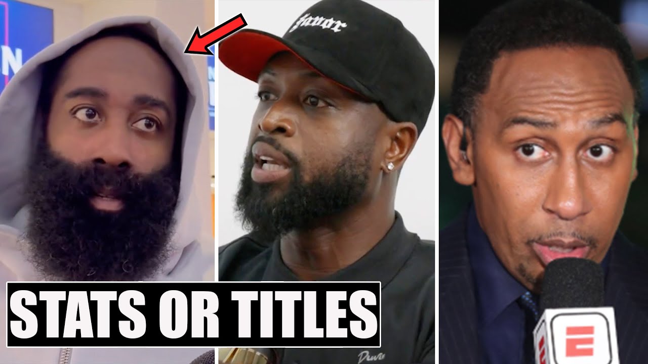 Dwayne Wade EXPOSES James Harden! Stephen A. CALLS OUT Wade! NBA ...