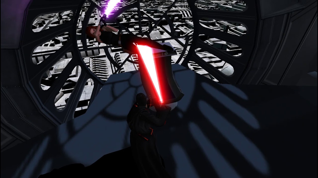 Emperor Kyle Katarn vs Luke Skywalker/Mara Jade (Star Wars Movie Duels ...