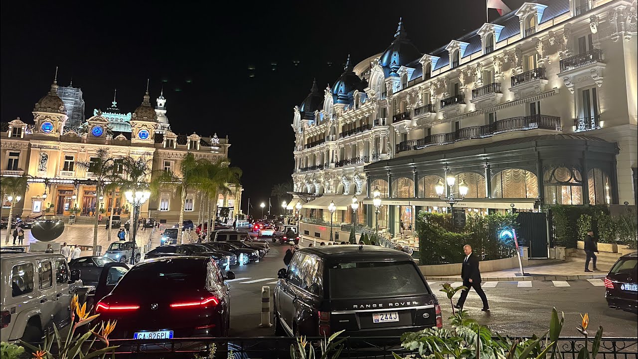 MONACO SUPERCARS NIGHTLIFE March2023 #luxurycars #billionaires # ...