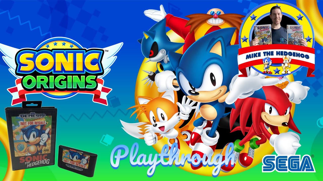 Sonic Origins Sonic 1 Playthrough Debug Mode Xbox Series X - YouTube