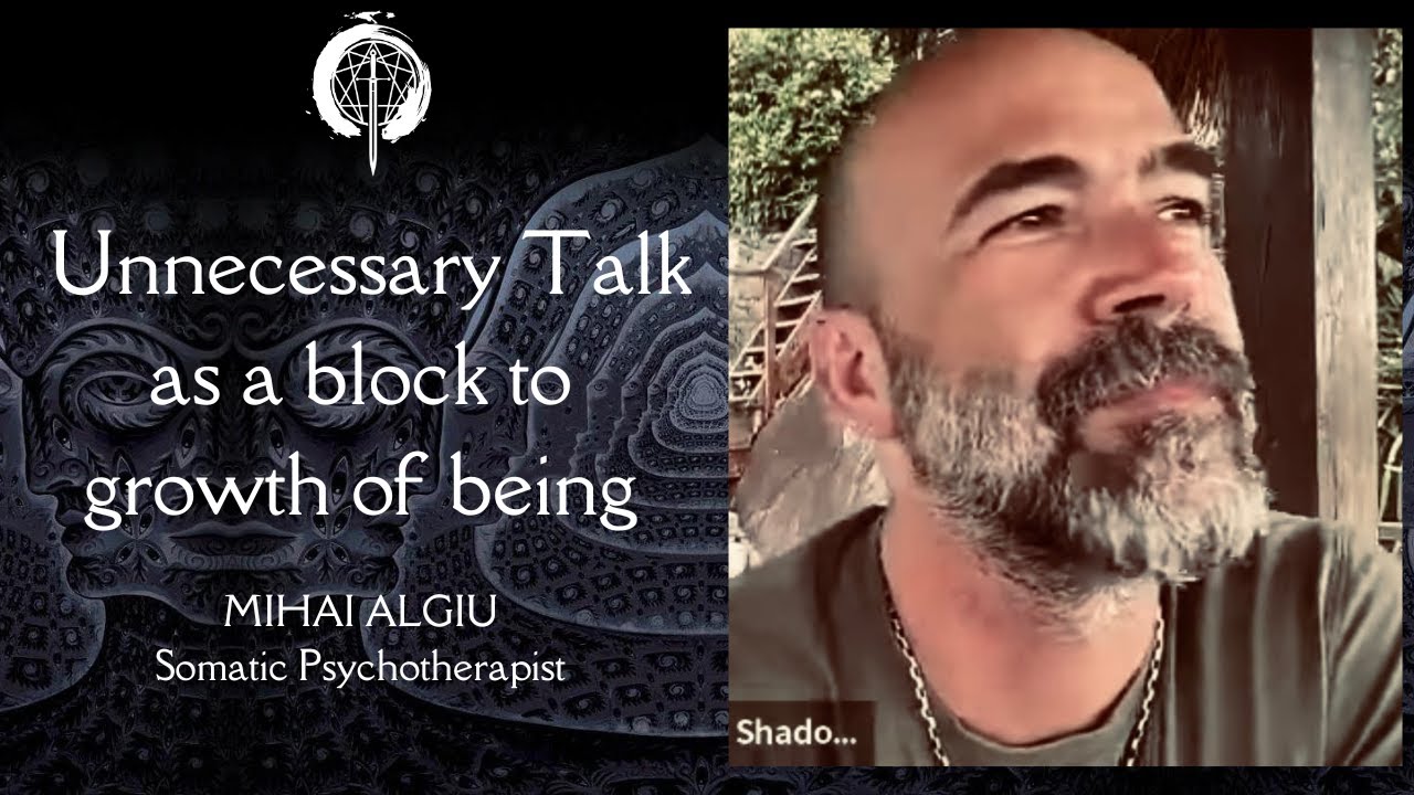 Don't waste divine energy through unnecessary, useless chatter! # ...