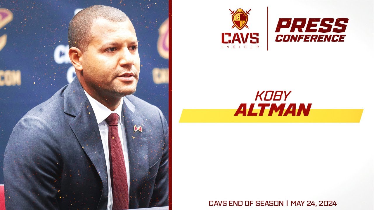 Koby Altman End Of Season Press Conference | May 24, 2024 - YouTube