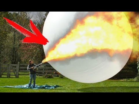 7 POUNDS OF CALCIUM CARBIDE IN BALLOON EXPLOSION - DO NOT REPEAT ...