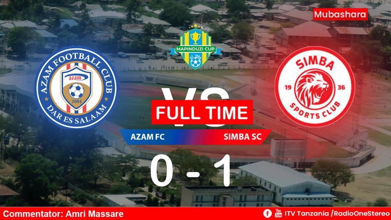 🔴LIVE: Mapinduzi Cup Azam FC vs Simba SC, Januari 13, 2022. - YouTube