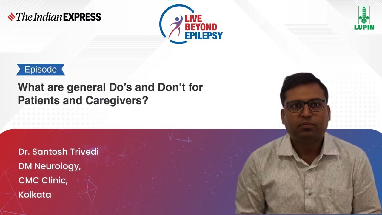 Dr. Santosh Trivedi || Live Beyond Epilepsy || Indian Express - YouTube