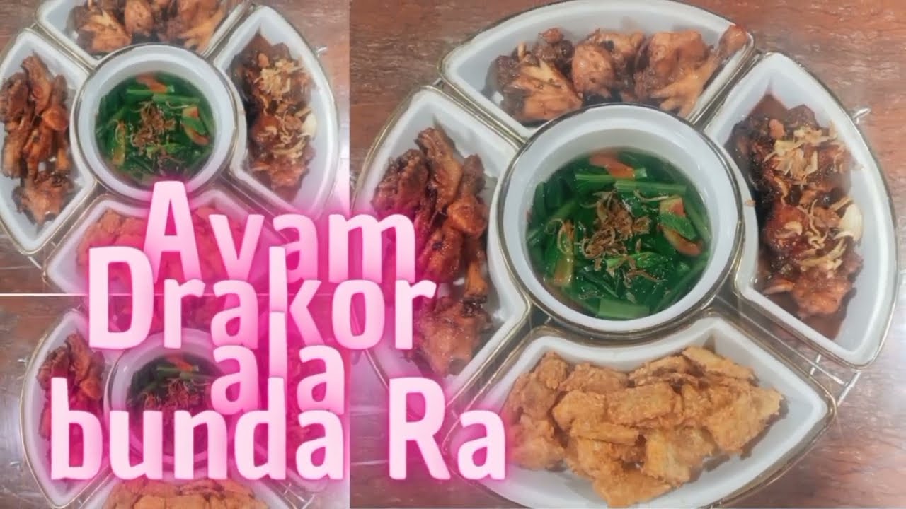 Cara Memasak Ayam Drakor Ala Bunda Keluarga Ra Youtube