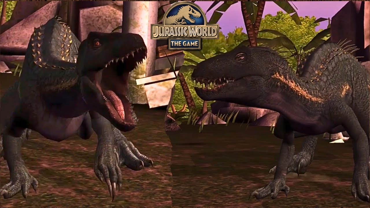 INDORAPTOR Vs INDORAPTOR🔥🔥!! Clas of TiTan | Jurassic World All Hybrids ...