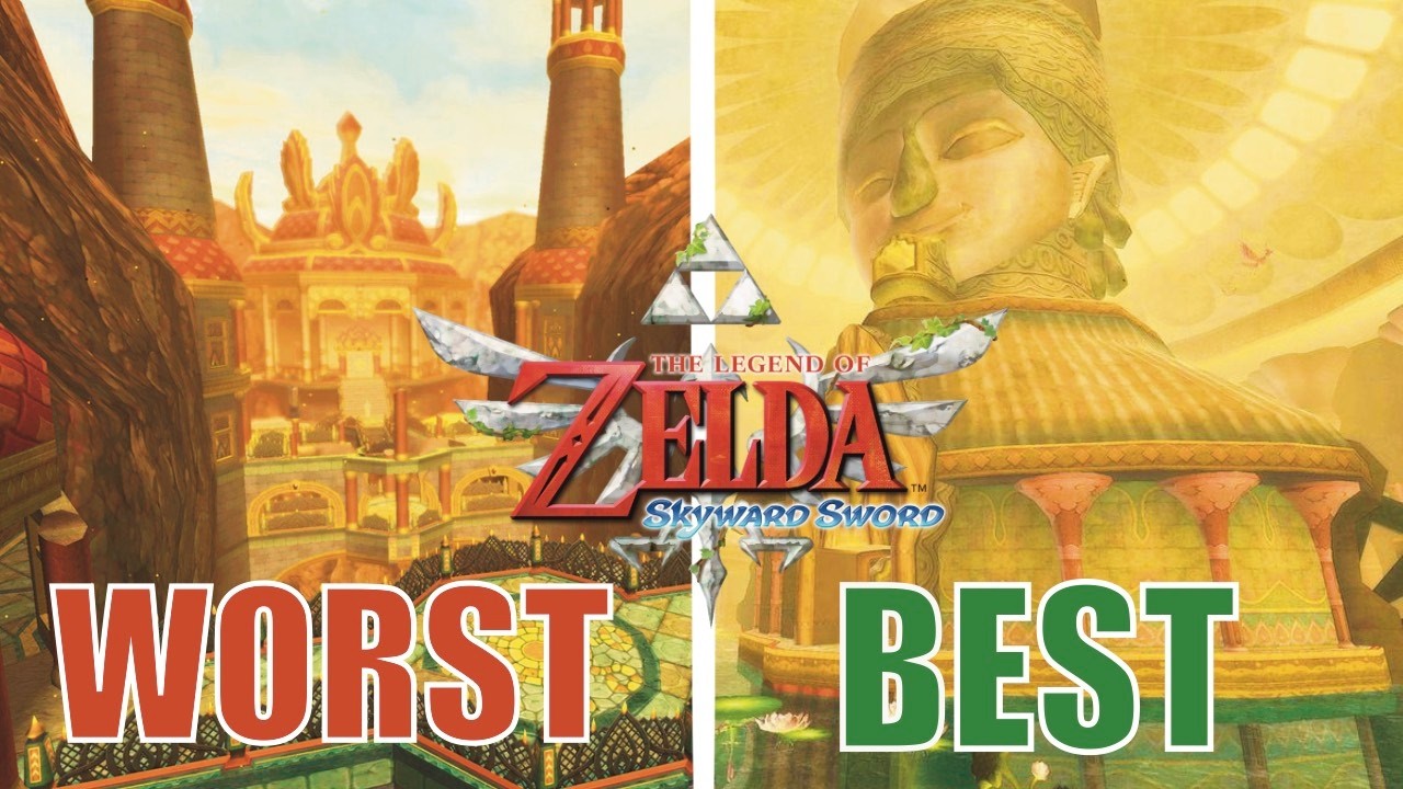 Every Skyward Sword Dungeon Ranked - YouTube
