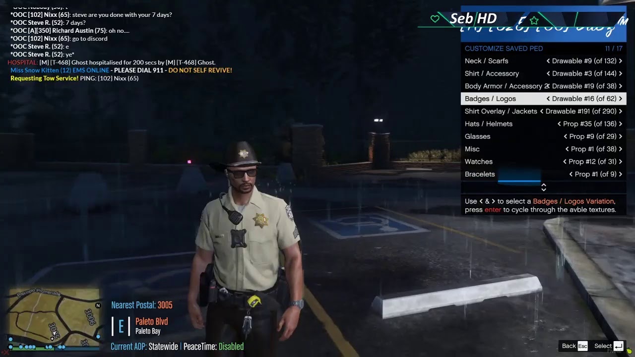 FIVEM - GSRP DNR DIRTBIKE PATROL - 325 - YouTube