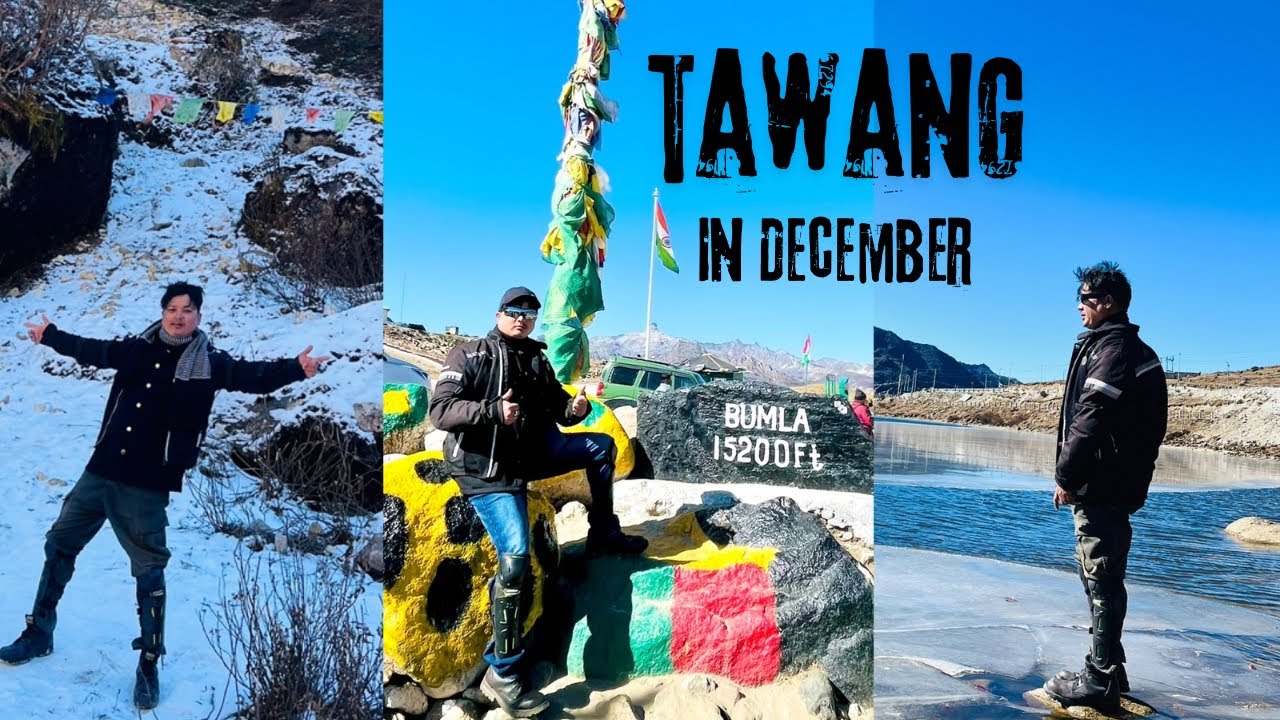 TAWANG Ride | Dirang To Tawang | Day- 2 | 130 KM | December,2024 | Snow ...