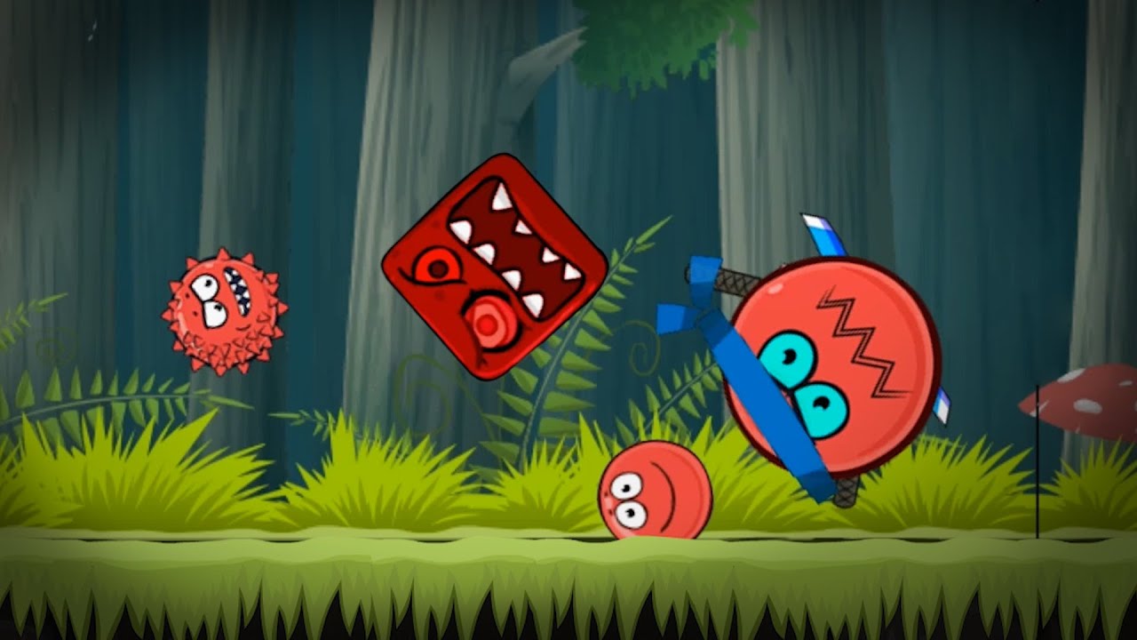 Red Ball 4 Fusion Battle Bomb Ball Vs Ninja Ball & Rock Boss Eps 15 ...