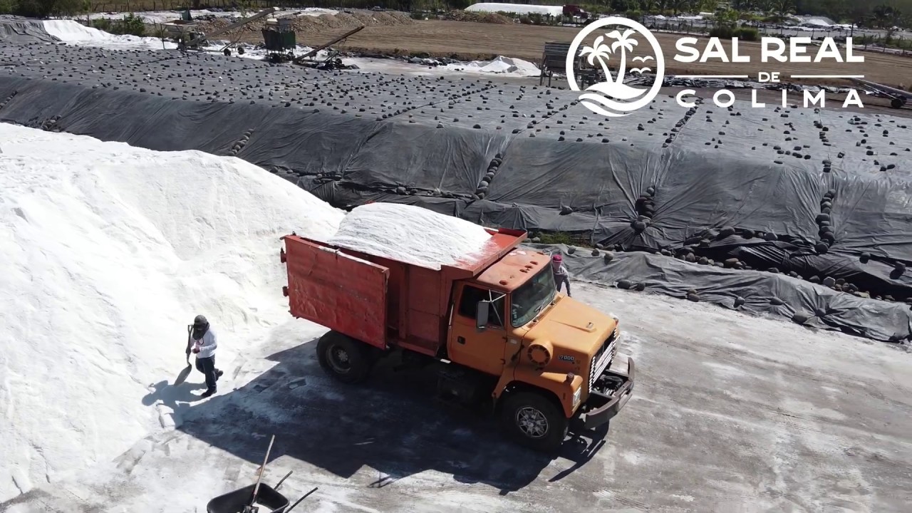 Proceso de elaboración de Sal de Mar en Sal Real de Colima - YouTube